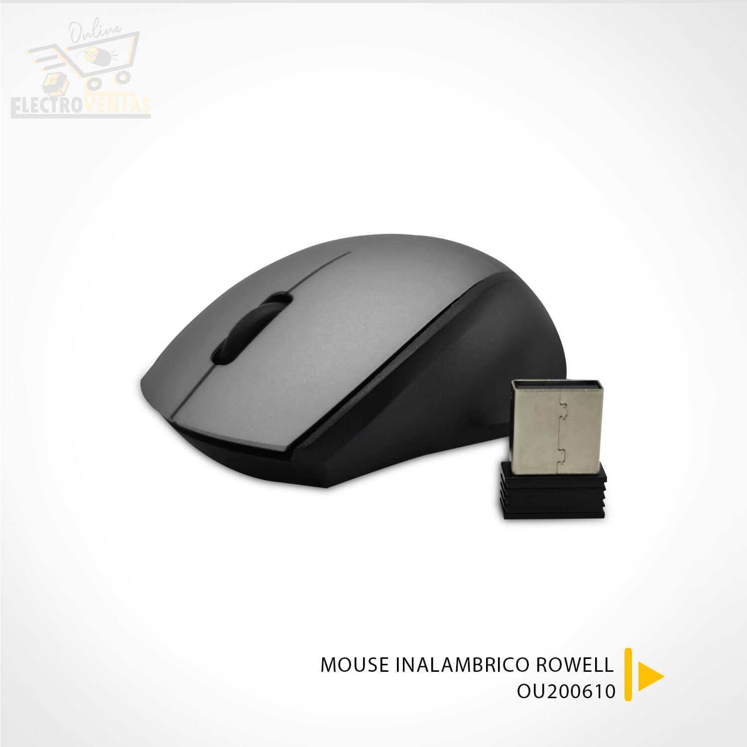 (OFERTA) «OU200610» MOUSE INALAMBRICO ROWELL EN BLISTER