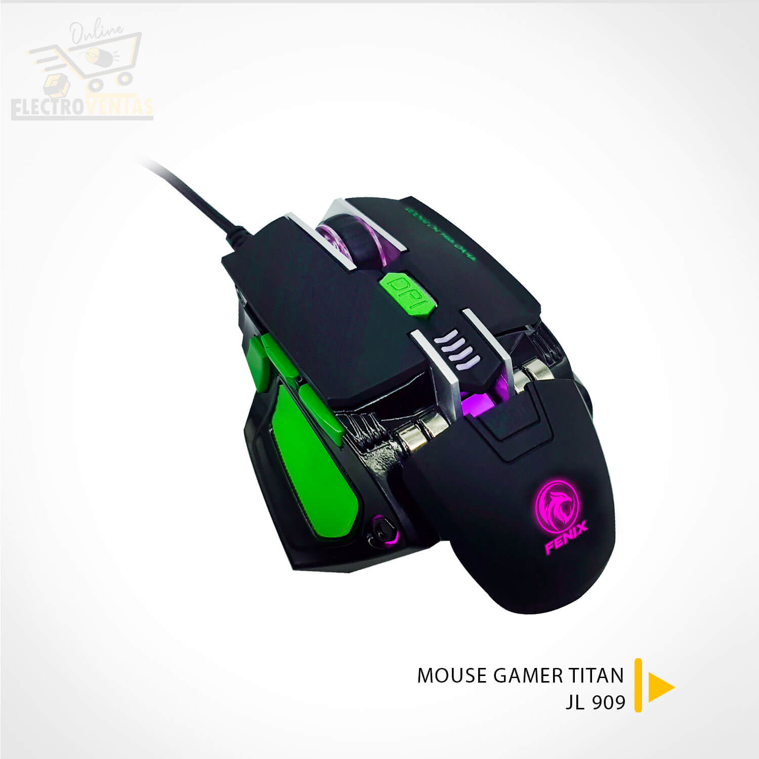 “JL 909” MOUSE TITAN GAMING – VENTAS POR MAYOR BOLIVIA