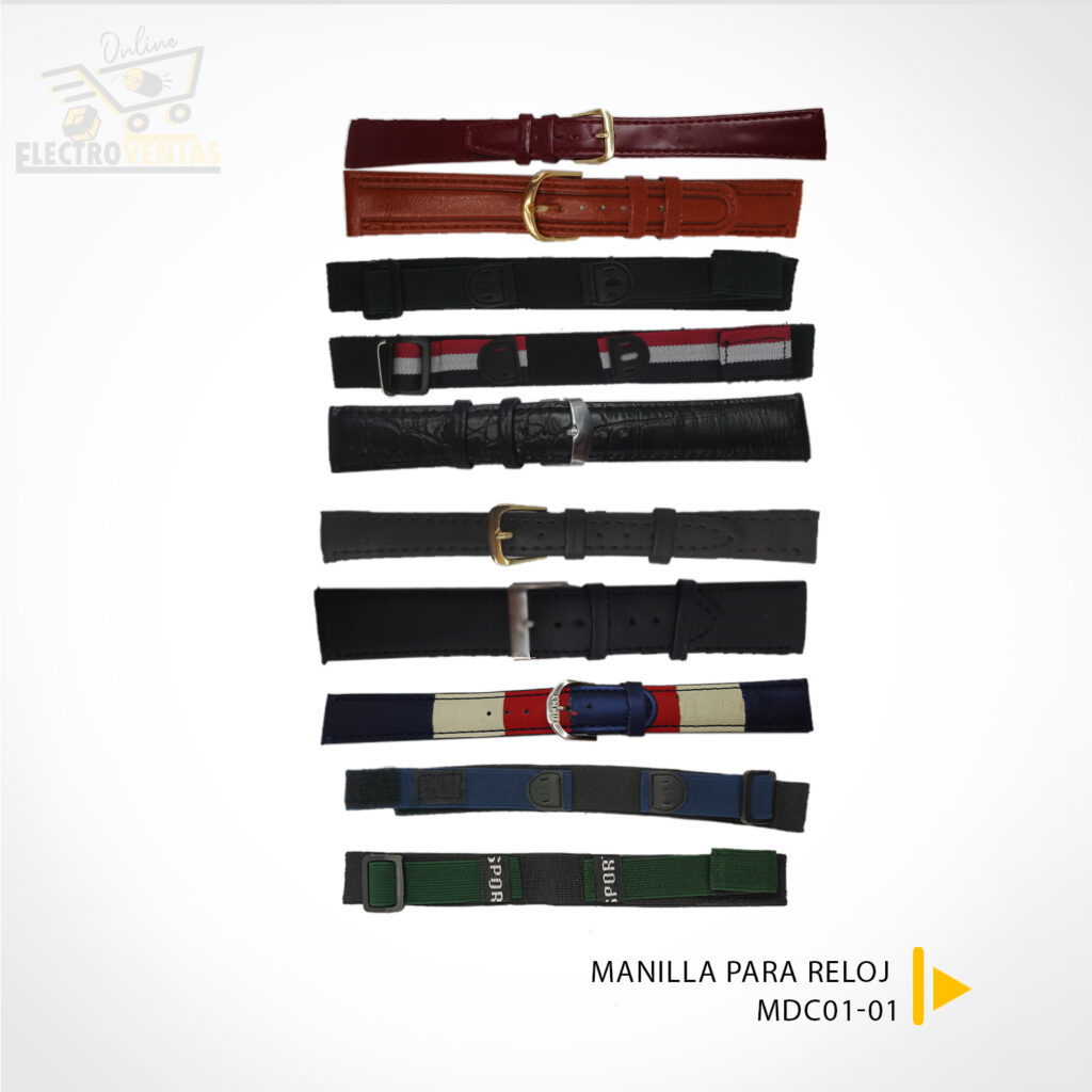 (OFERTA) “MDC01-01” MANILLA PARA RELOJ