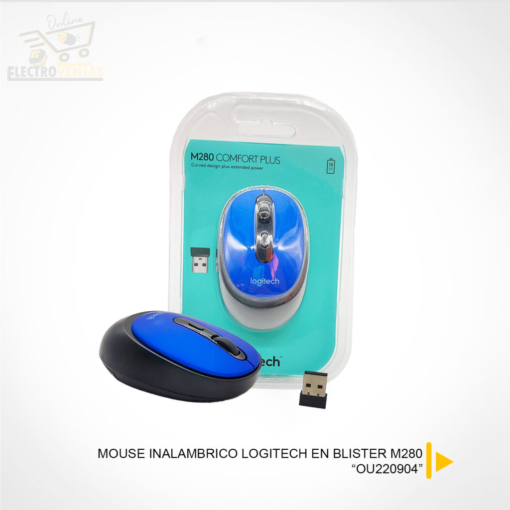 (OFERTA) «OU220904» MOUSE INALAMBRICO LOGITECH EN BLISTER M280