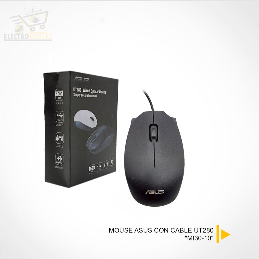(OFERTA)»MI30-10″ MOUSE ASUS CON CABLE UT280
