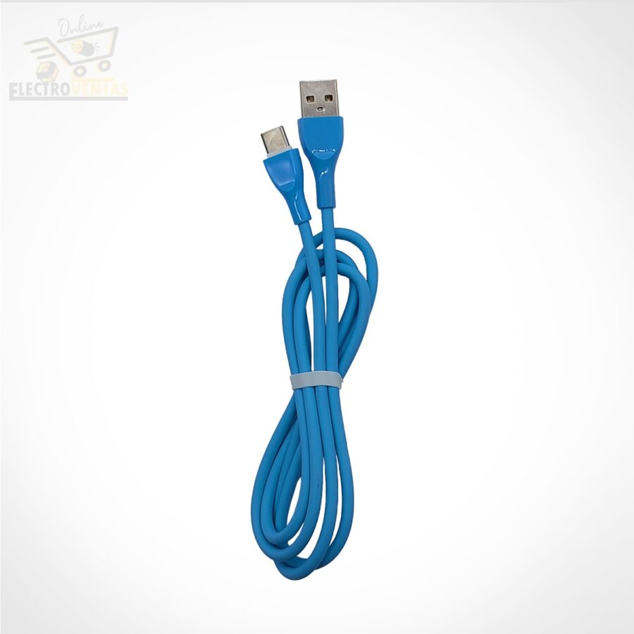 (OFERTA) «SU230304» CABLE USB A TIPO C PUNTA BRILLOSA