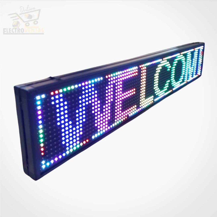 (OFERTA) «AC230602» LETRERO LED DE 100*20 A BLUETOOTH DE 5 COLORES