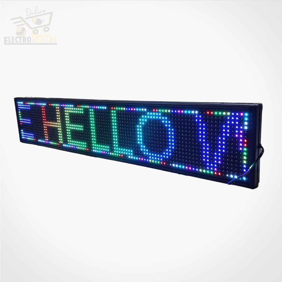 (OFERTA) «AC230602» LETRERO LED DE 100*20 A BLUETOOTH DE 5 COLORES
