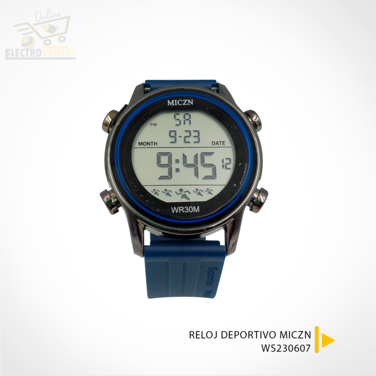 (OFERTA)»WS230607″ RELOJ DEPORTIVO MICZN WR30M REDONDO