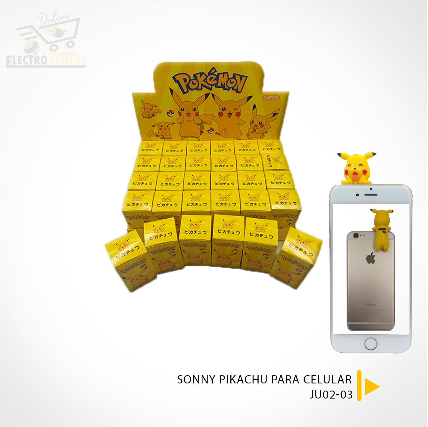 «JU02-03» SONNY PICACHU PARA CELULAR (OFERTA)